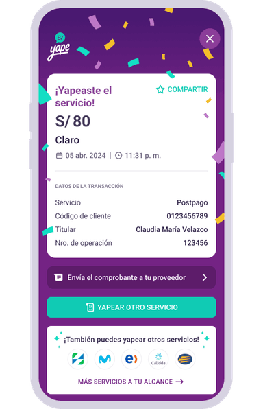 ¿Cómo pago mis servicios con Yape? | Centro de Ayuda Yape | Yape