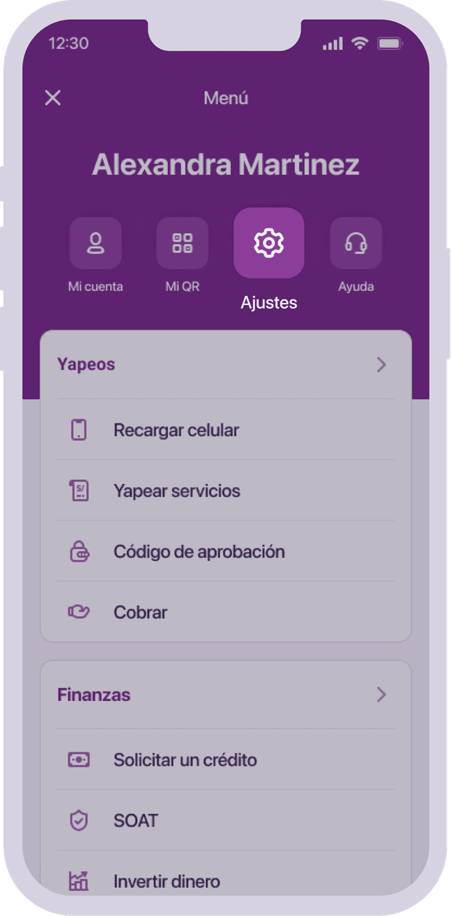 Configurar la “Confirmación de yapeo alto” | Centro de Ayuda Yape | Yape