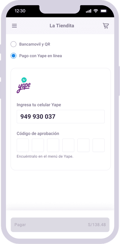 ¿Cómo se compra por internet con el código de aprobación de Yape ...