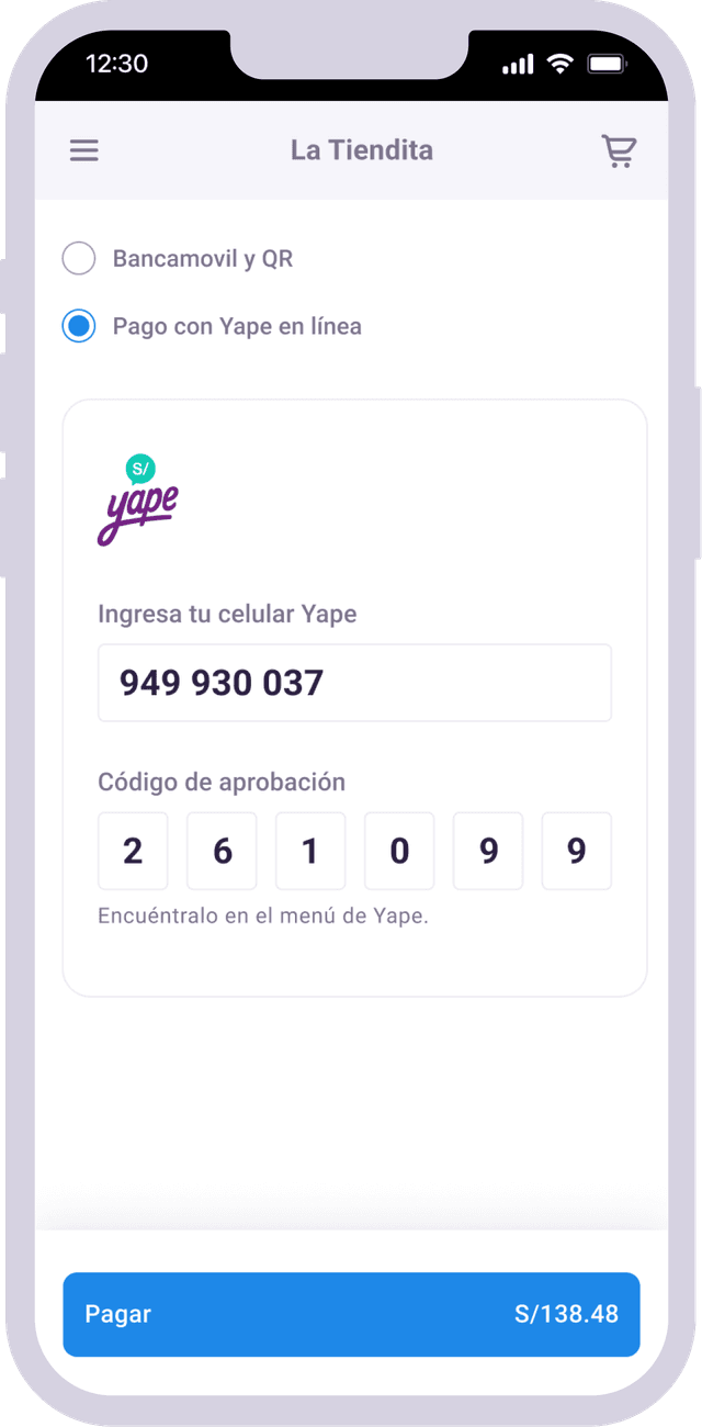 ¿Cómo se compra por internet con el código de aprobación de Yape ...