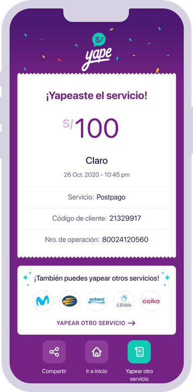 ¿Cómo pago mis servicios con Yape? | Centro de Ayuda Yape | Yape