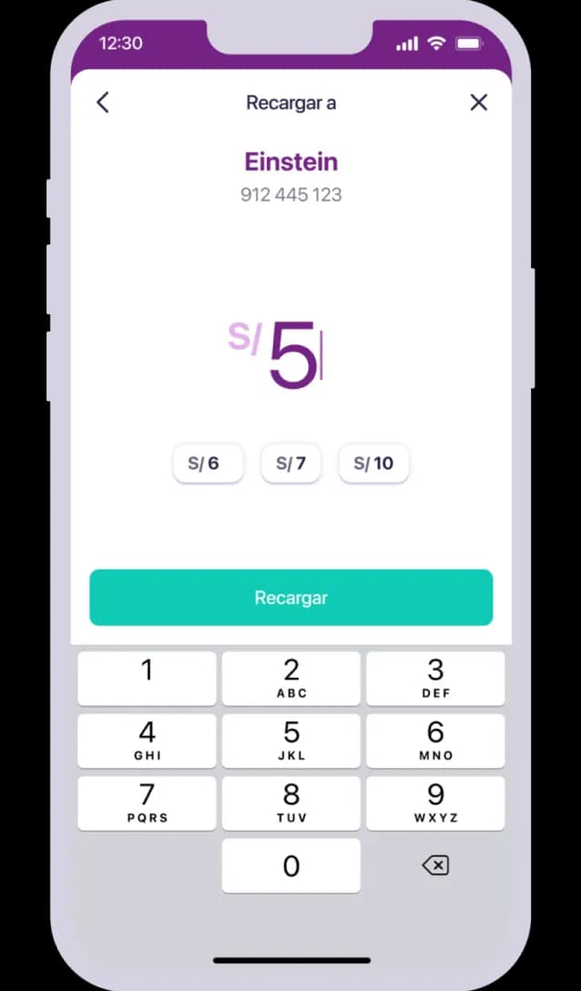Recarga tu celular con Yape | Yape