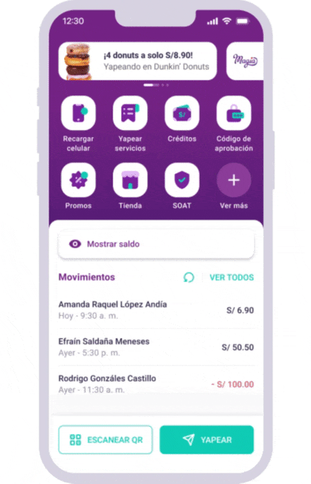 Créditos Yape | Yape