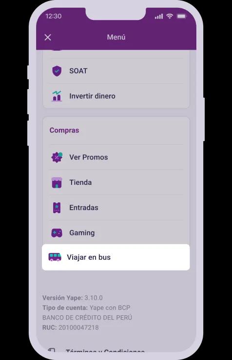 Viajar en Bus | Yape
